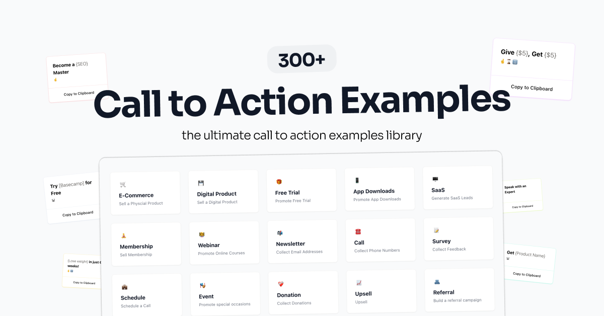 Contact CTA Examples Contact CTA Examples