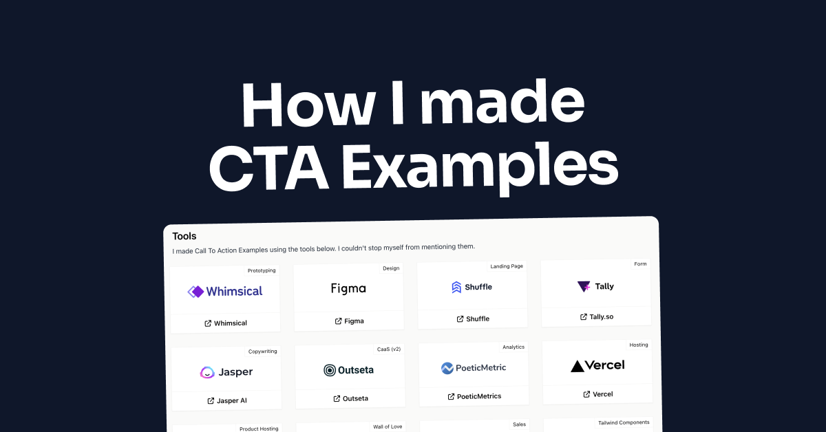 How I made this? | CTA Examples
